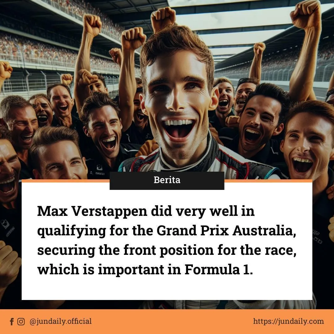 Max Verstappen Secures Pole Position in Australian Grand Prix Qualifying - JunDaily
